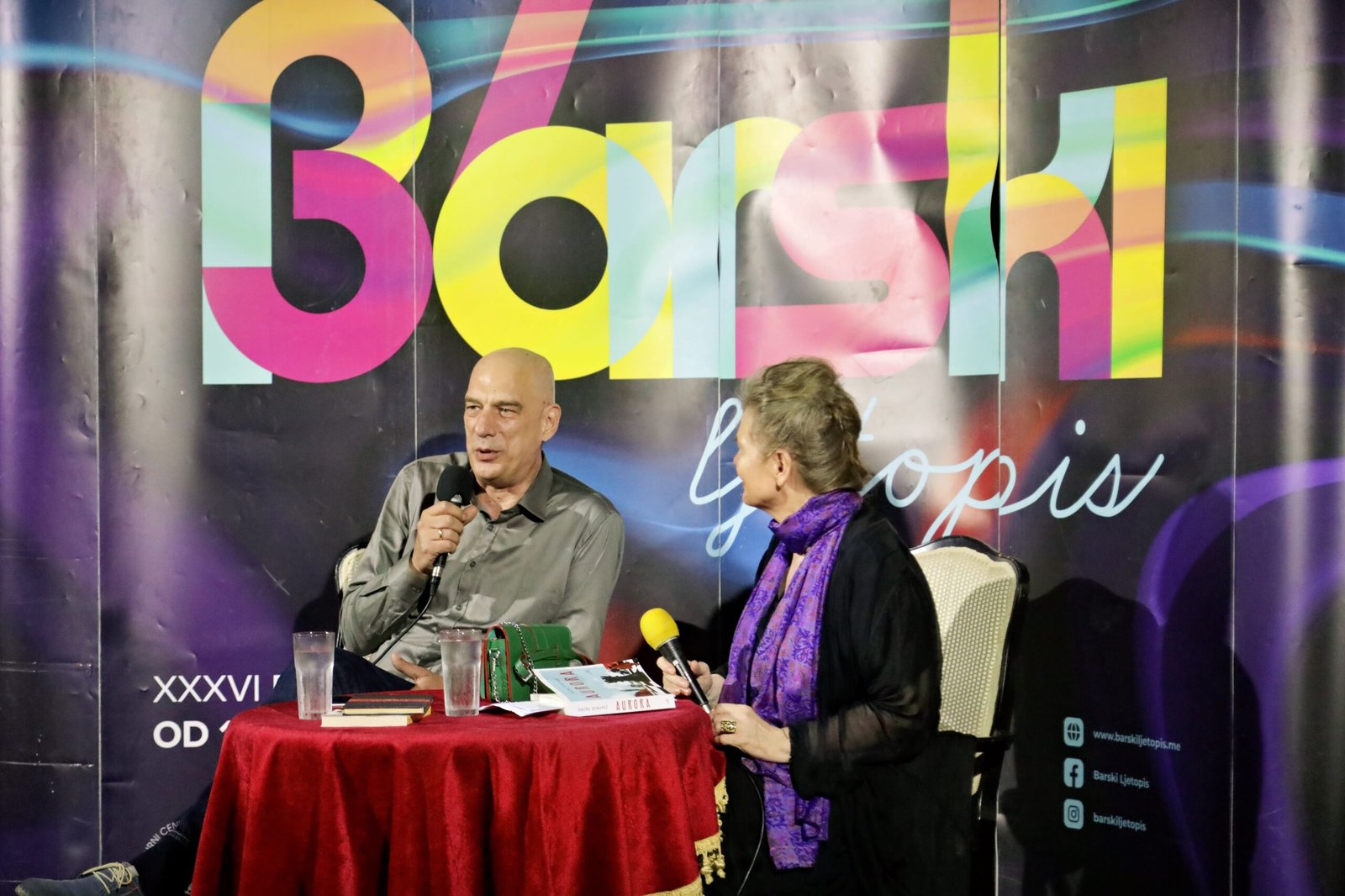 Novi roman Balše Brkovića predstavljen na Barskom ljetopisu - Primorski ...